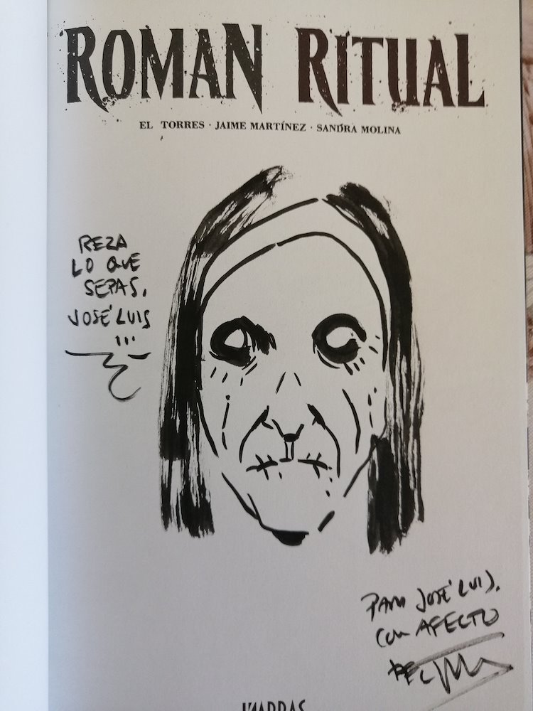 Dedicatoria de Roman Ritual (Cartoné 120 pp) - Whakoom