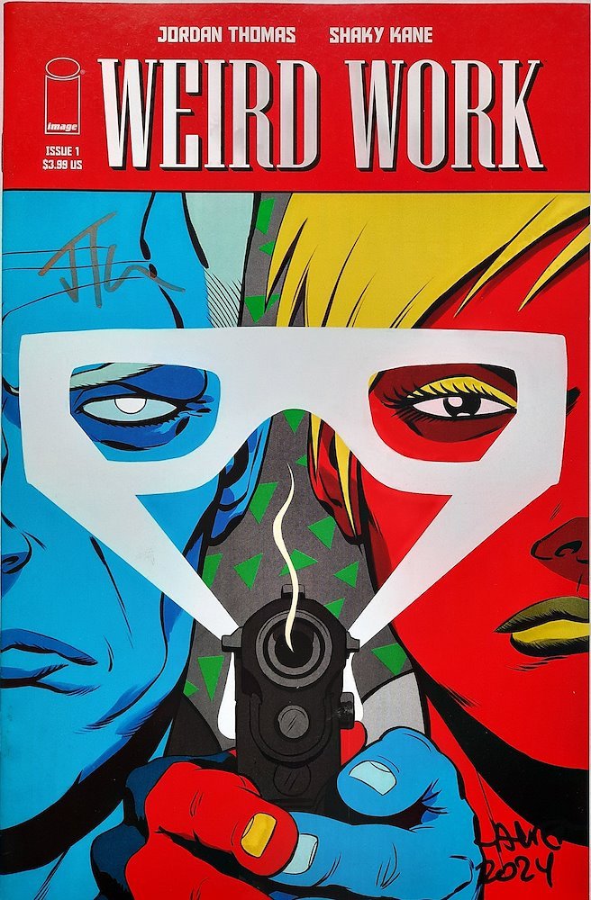 Dedicatoria de Weird Work (2023 Variant Cover) (Comic Book) #1.1 - Whakoom