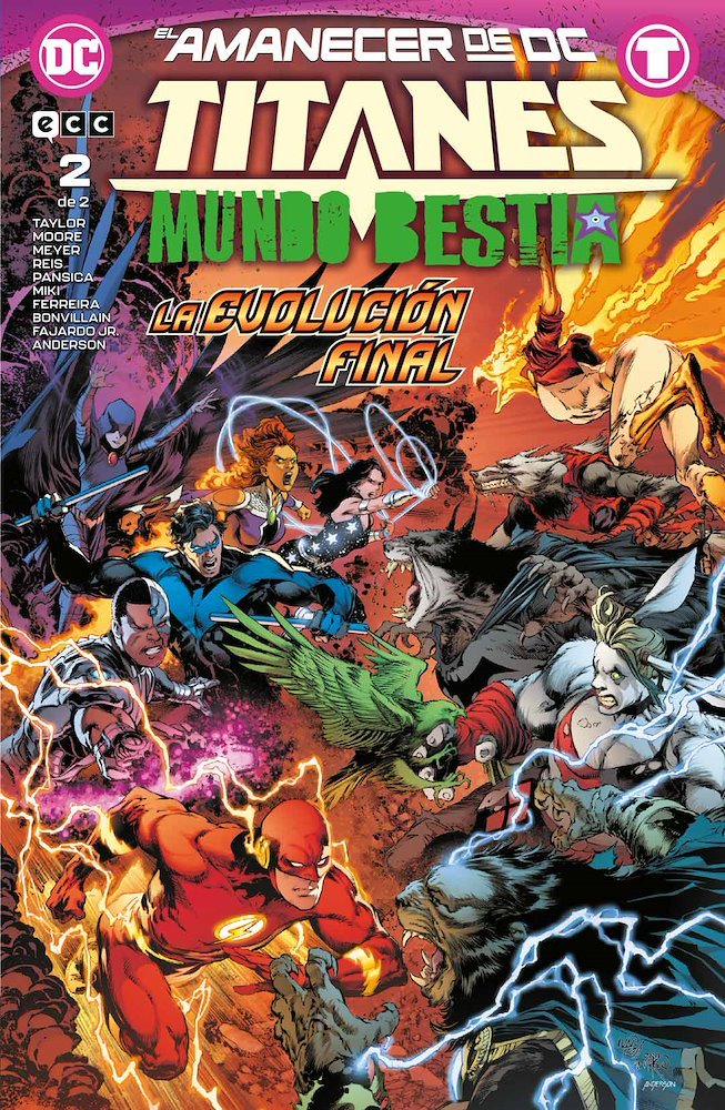 Titanes: Mundo Bestia #2 (ECC Ediciones)