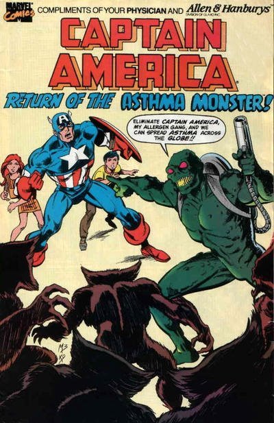 Captain America: Return of the Asthma Monster! (Marvel Comics)