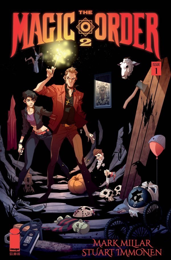 The Magic Order 2 (Variant Cover) #1.2 (Image Comics)