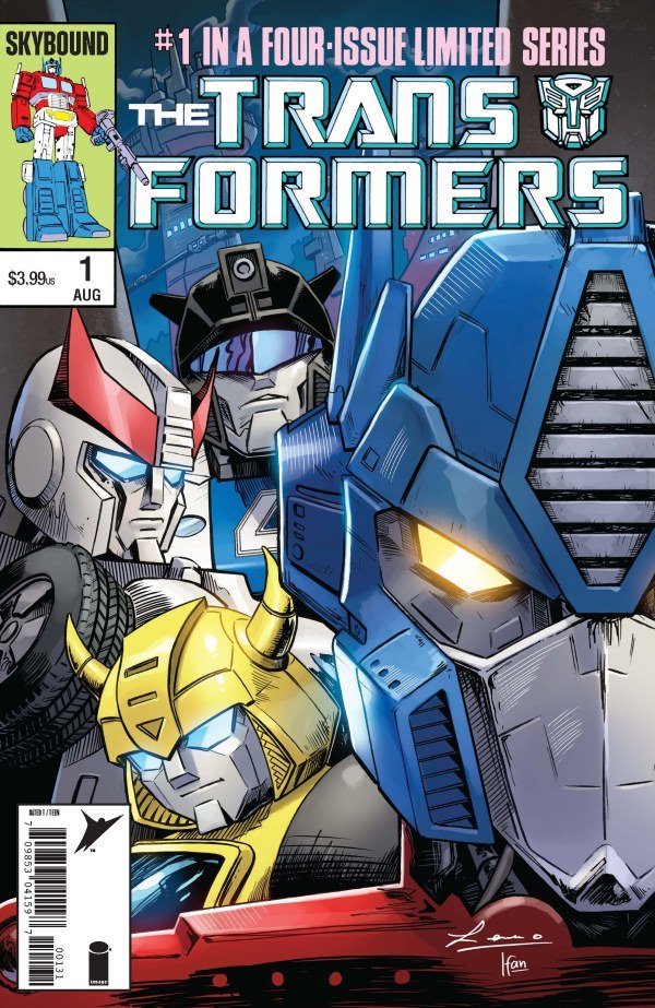Transformers 40th Anniversary Edition (Variant Cover) #1.3 (Image Comics)