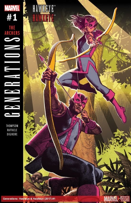 Generations The Archers: Hawkeye & Hawkeye (2017) (Marvel Comics)