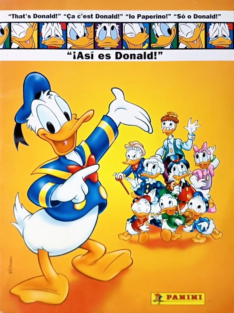 ¡Así es Donald! (Figurine Panini España)