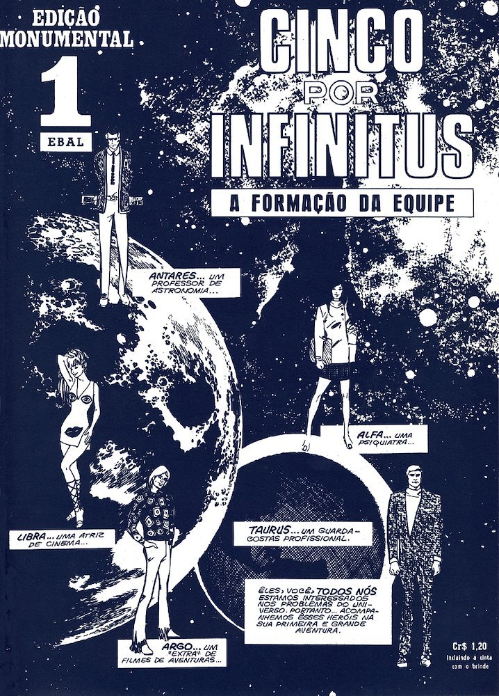 Cinco por Infinitus (Editora Brasil-América)