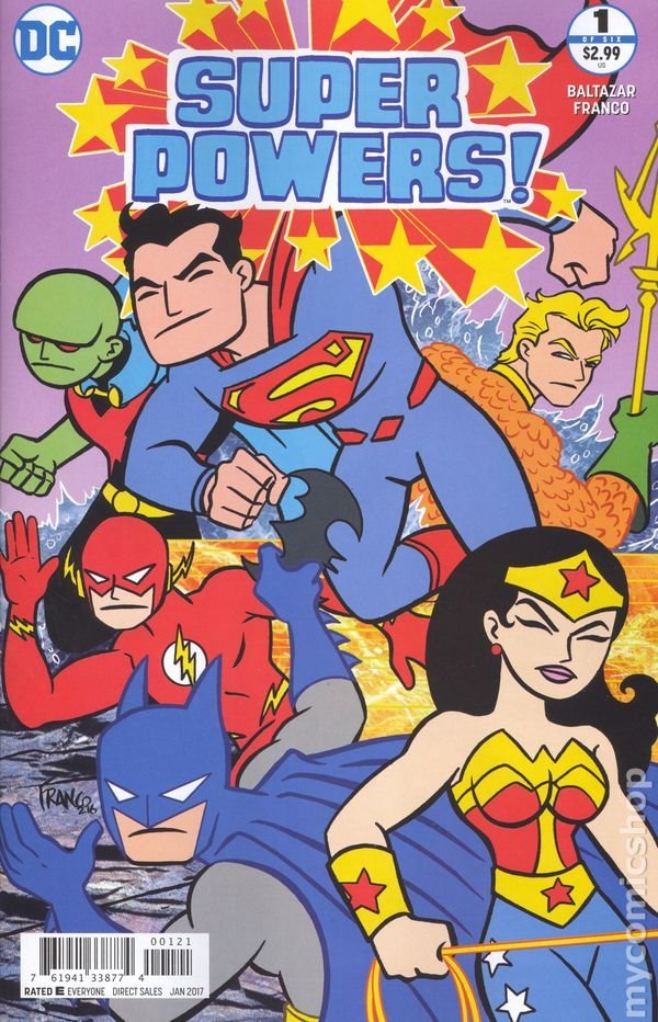 Super Powers Vol. 4 (Variant Cover) #1 (DC Comics)