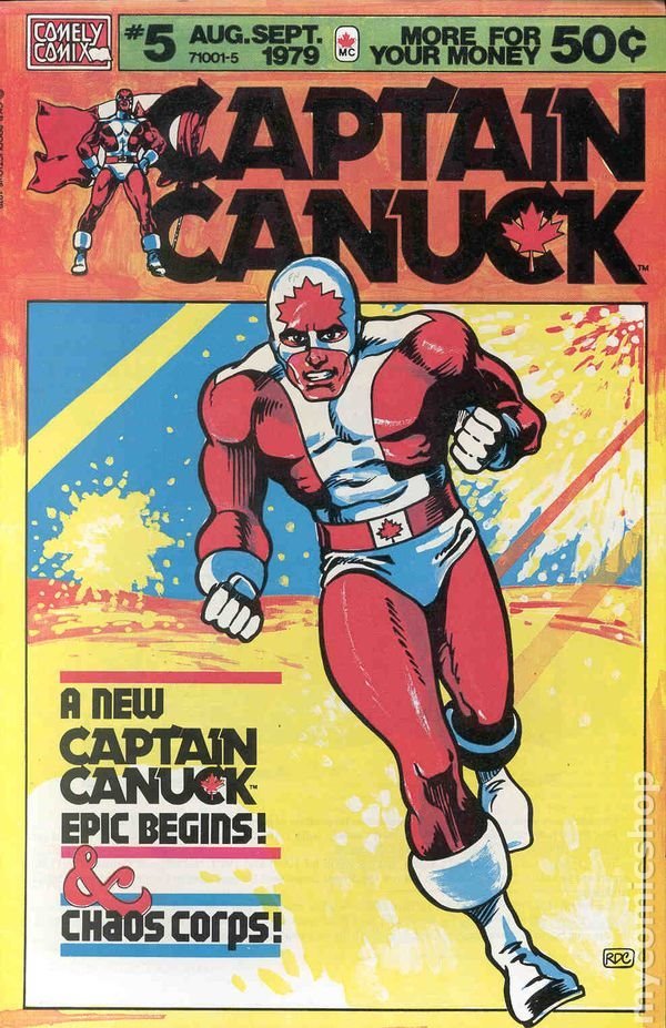 Captain Canuck (1975-1981) #5 (Comely Comix)