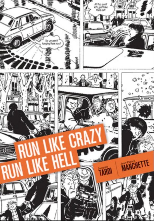 Run Like Crazy Run like Hell (Fantagraphics)