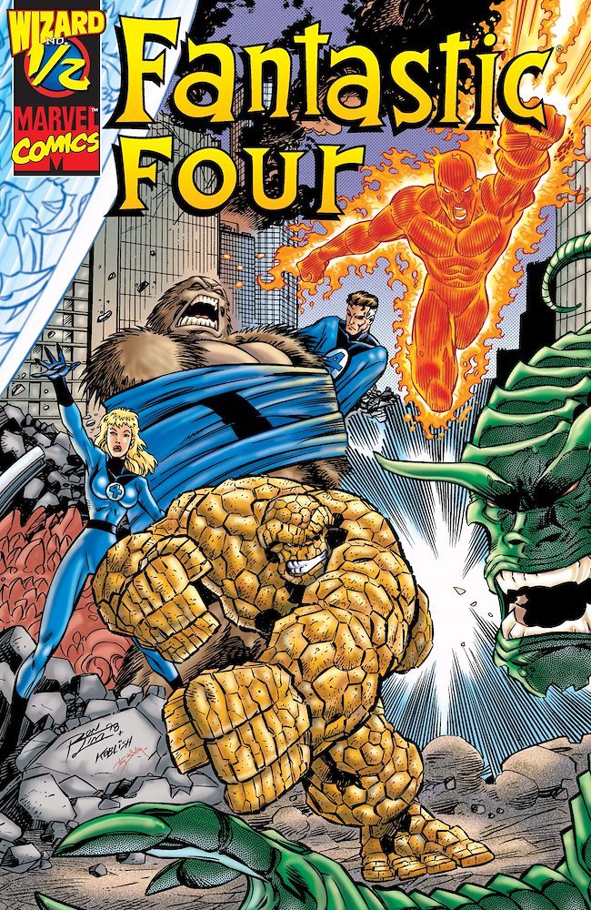 Fantastic Four Vol. 3 (1998-2012) #1/2 (Marvel Comics)