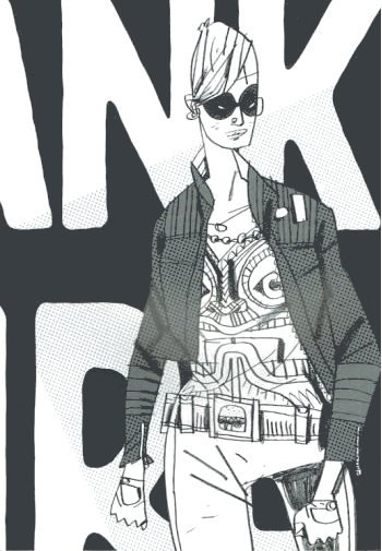 Tank Girl Drawings & Sketches (Warwick Johnson-Cadwell)