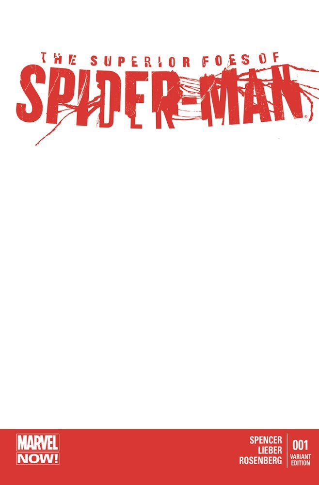 The Superior Foes of Spider-Man (Blank Cover) (Marvel Comics)