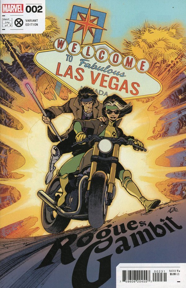Rogue & Gambit (2023 Variant Cover) #2.1 (Marvel Comics)