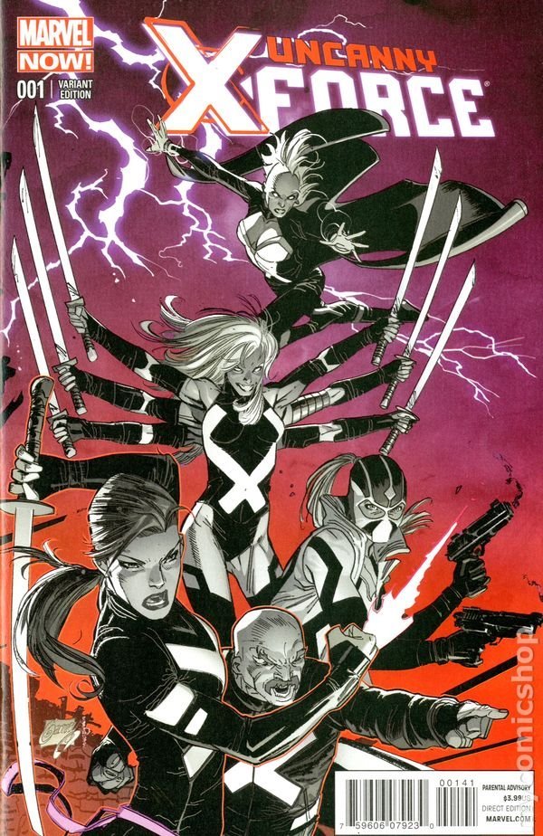 Uncanny X-Force Vol. 2 (Variant Cover) (Marvel Comics)