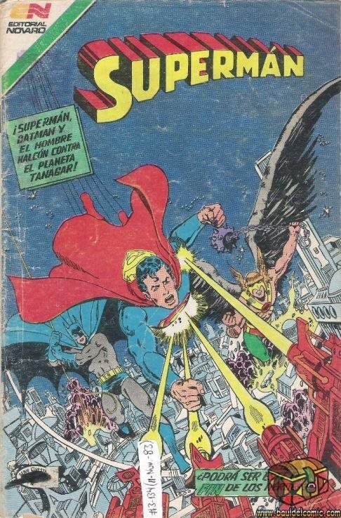 Superman. Serie Avestruz #134 (Novaro)