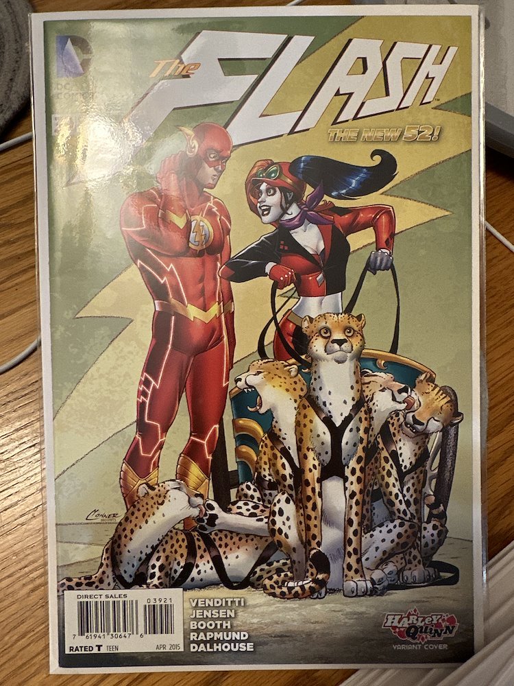 The flash the new 52 #39 variant (DC Comics)