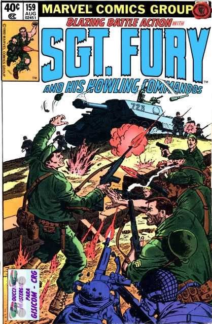 Sgt. Fury and his Howling Commandos (1963-1974) #159 (Marvel Comics)