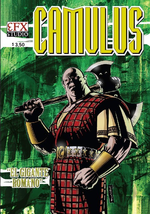 Camulus. El gigante romano (Portada alternativa) (EFX Studio)