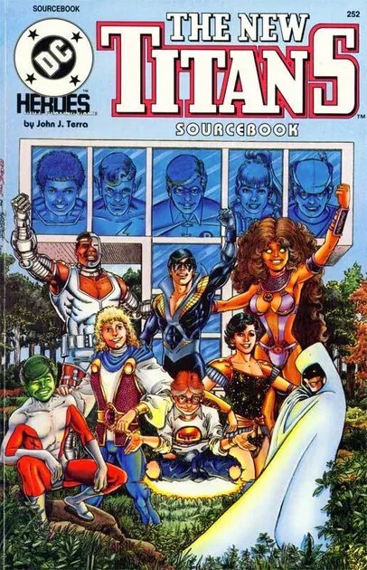 The New Titans Sourcebook - DC Heroes Role-Playing Game (Mayfair Games)