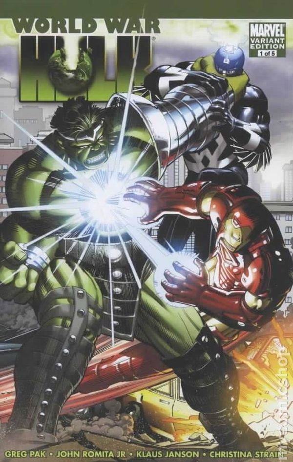 World War Hulk (2007- Variant Cover) (Marvel Comics)