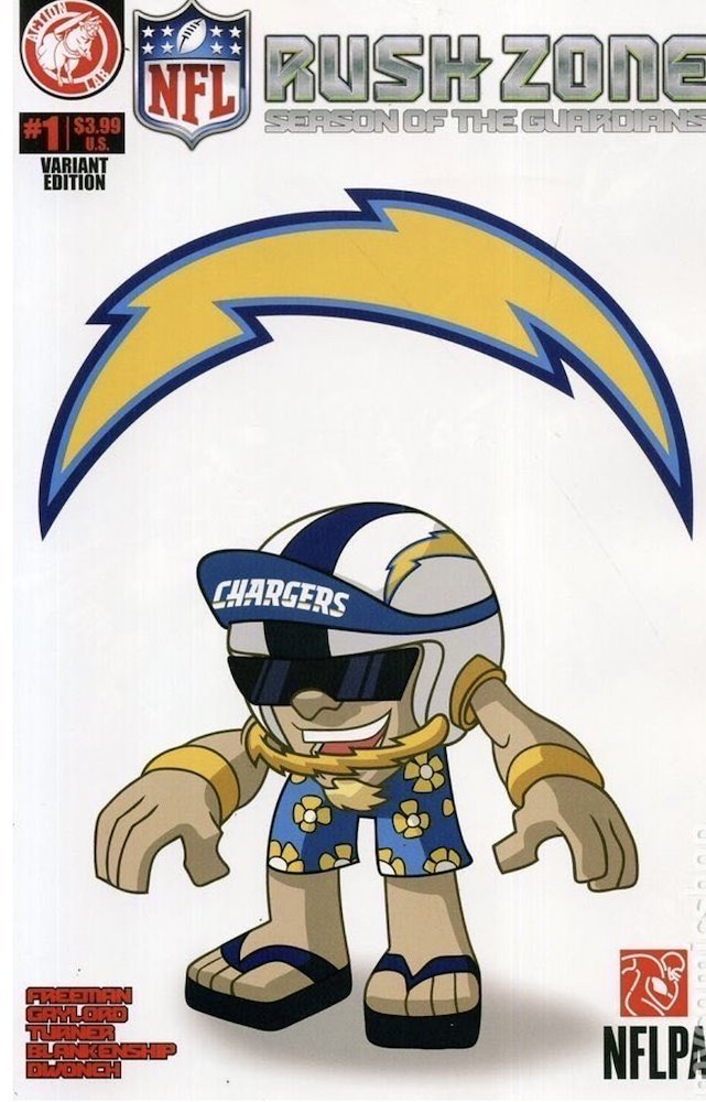 NFL Rush Zone: Season of the Guardians (Variant Cover) (Action Lab ...