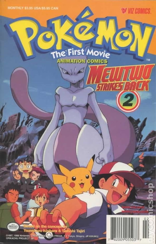 Pokemon The First Movie - Mewtwo Strikes Back #2 (Viz Media)