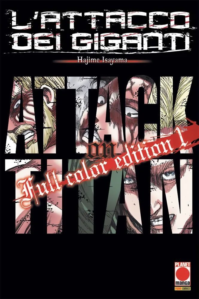L'attacco dei giganti - Full Color Edition (Panini Comics Italia)