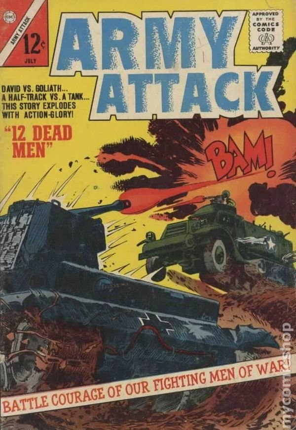 Army Attack (1964) (Charlton Comics)