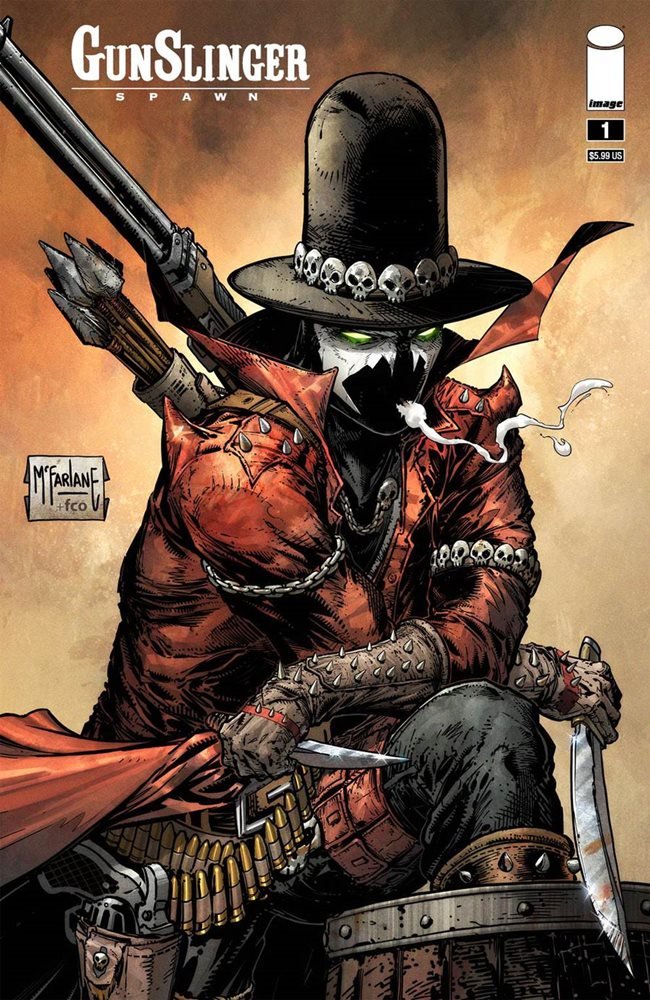 GunSlinger Spawn (Variant Cover) #1 (Image Comics)