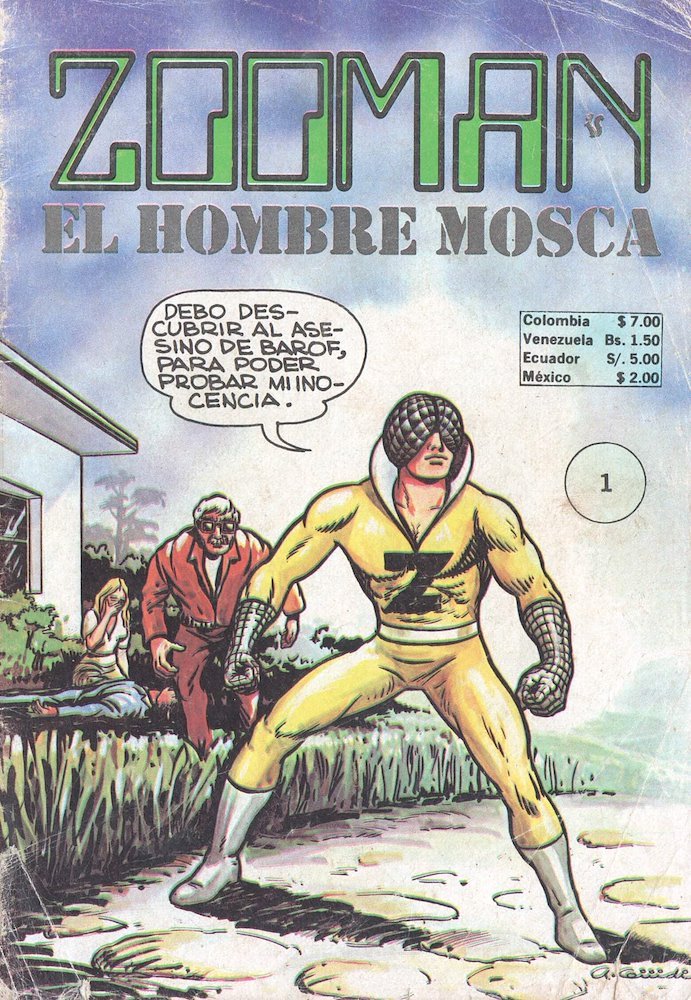 Zooman, el Hombre Mosca (Editorial América)