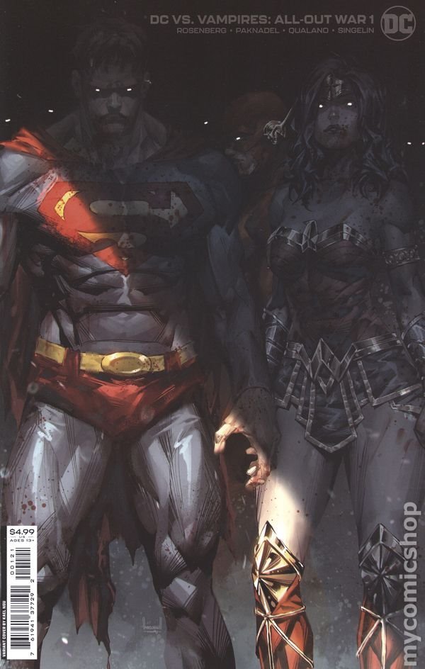 DC vs. Vampires: All-Out War (Variant Cover) (DC Comics)