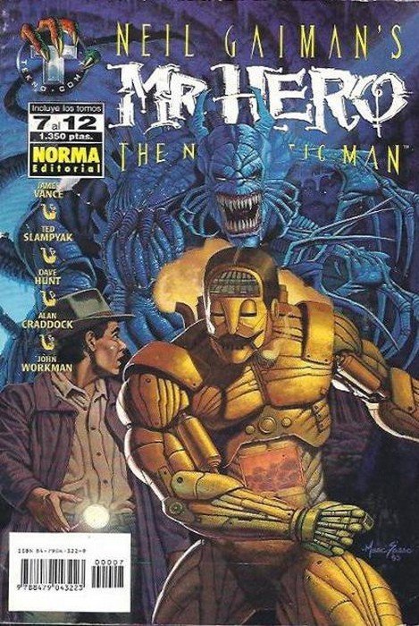 Neil Gaiman's Mr. Hero, The Newmatic Man #7 (Norma Editorial)