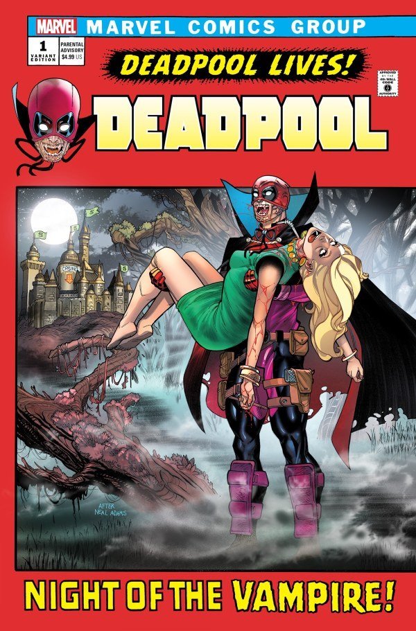 Deadpool Vol. 9 (2024 - Variant Cover) #1.2 (Marvel Comics)