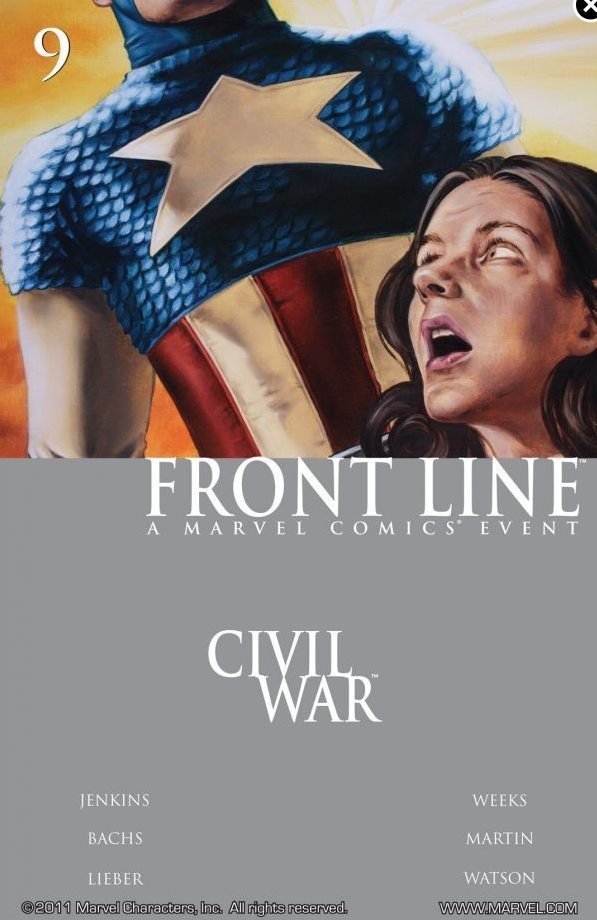 Civil War: Front Line #9 (Marvel Comics)