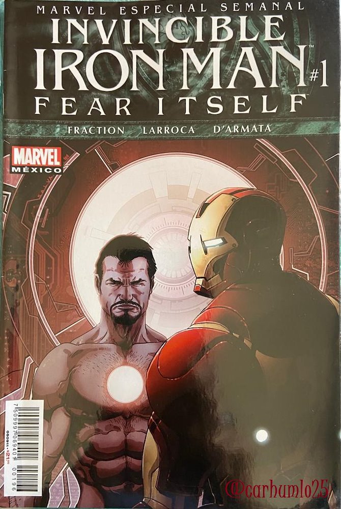 Invincible Iron Man: Fear Itself #1 (Televisa México)