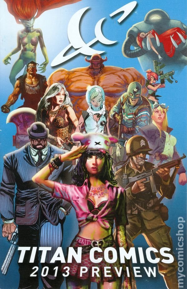 Titan Comics Preview (Titan Books)