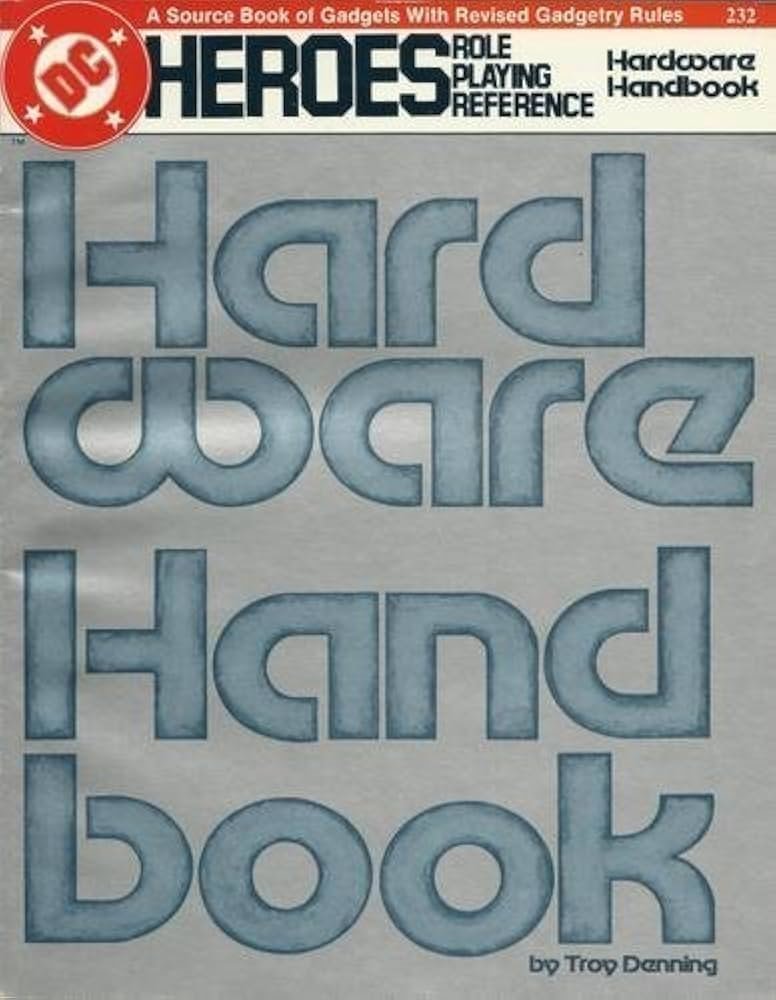 Hardware Handbook - DC Heroes Role-Playing Game (Mayfair Games)