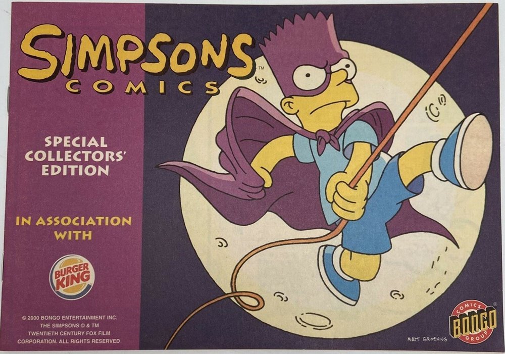 Simpsons Comics Burger King Special (Bongo)