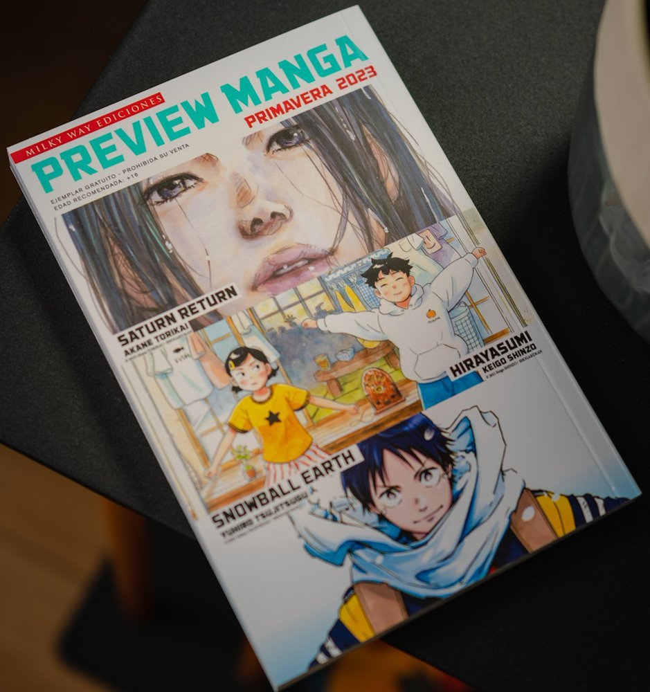 Preview Manga (Milky Way Ediciones)