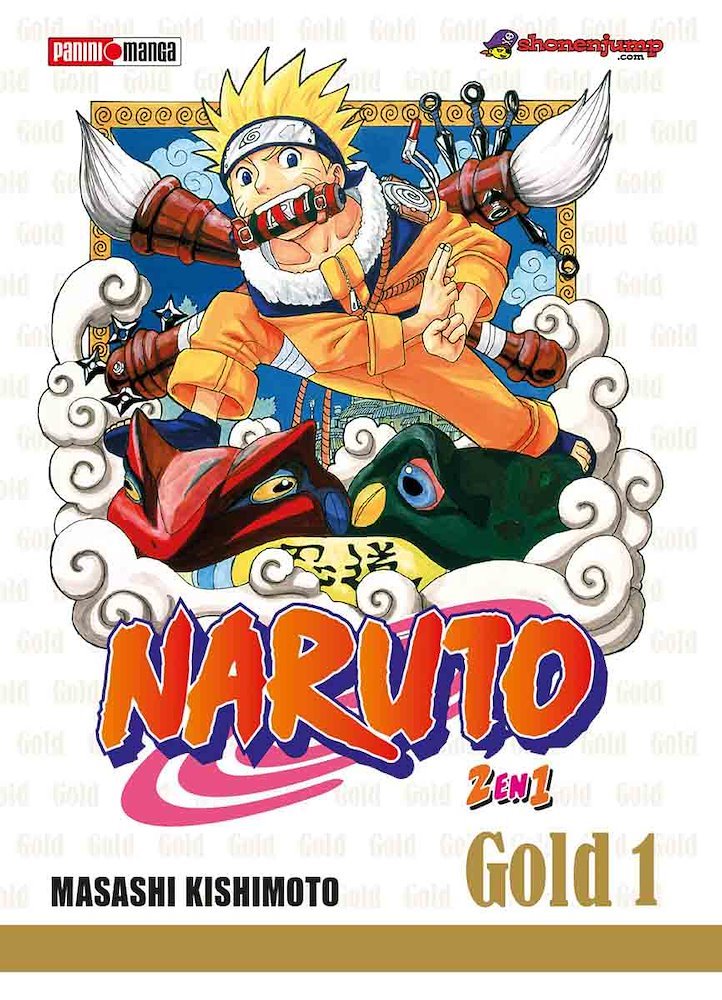 Naruto - Edición 2 en 1 Gold (Panini Comics México)