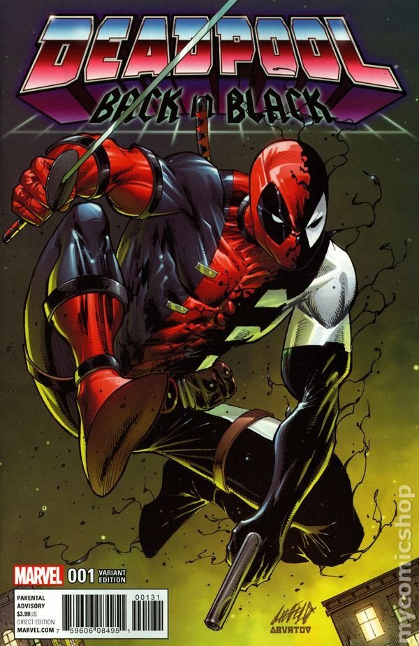 Deadpool Back In Black (Variant Cover) (Marvel Comics)