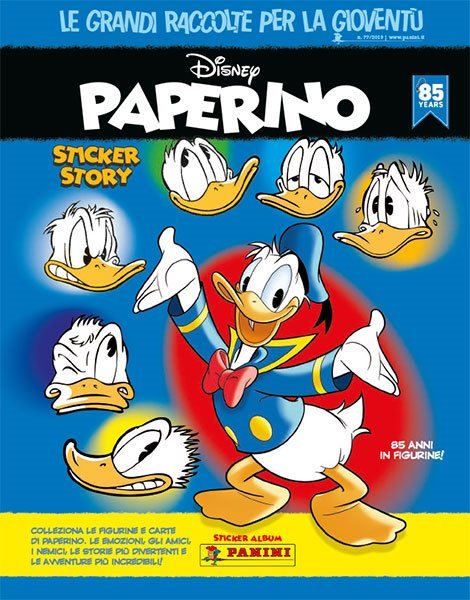 Paperino 85 Years Story Sticker (Figurine Panini Italia)