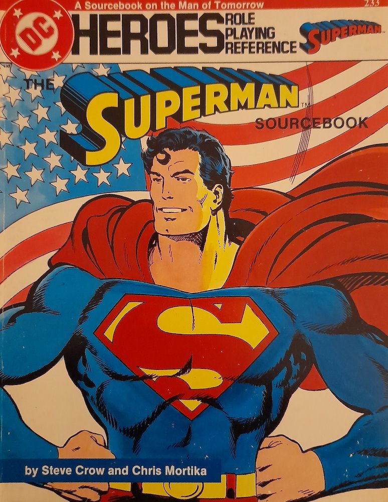 DC Heroes Role Playing Reference Superman Sourcebook (Mayfair Games)