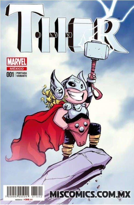 Thor (2015 Portadas variantes) (Televisa México)