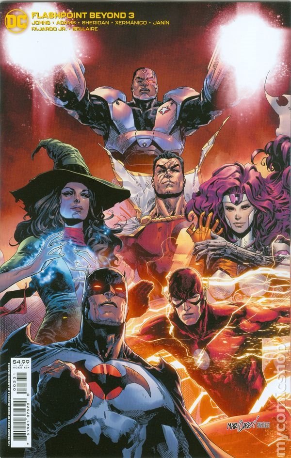 Flashpoint Beyond (Variant Cover) #3.1 (DC Comics)