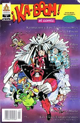 ¡Ka-Boom! El comic (Editorial antea)
