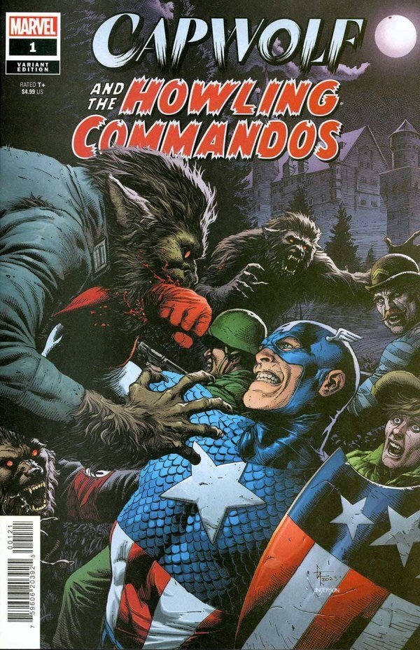 Capwolf and the Howling Commandos (Variant Cover) (Marvel Comics)