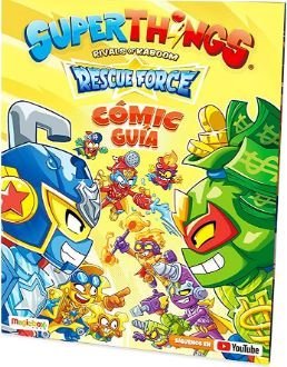 SuperThings Rivals of Kaboom Rescue Force Cómic guía (Magicbox)
