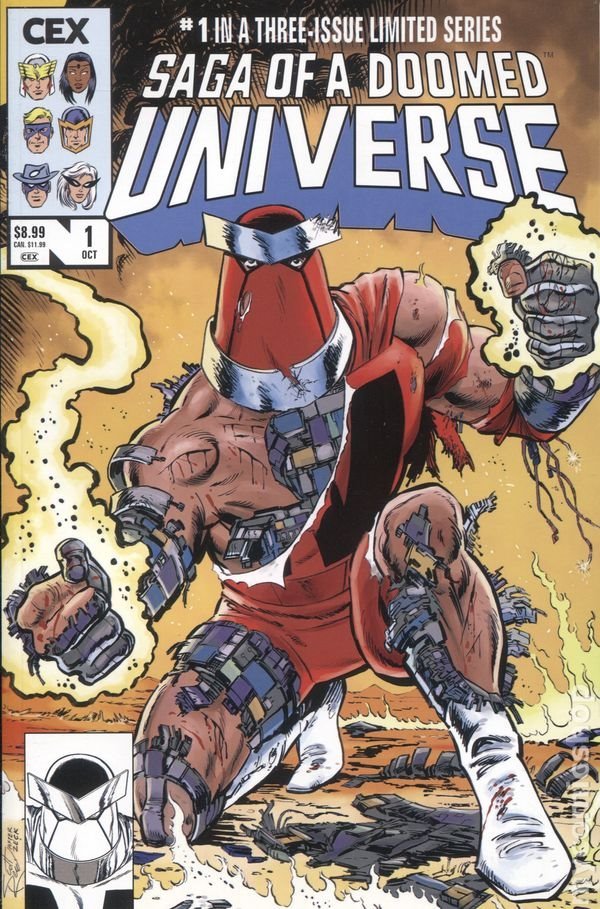 Saga of a Doomed Universe (Variant cover) (Comics Experience Publishing)