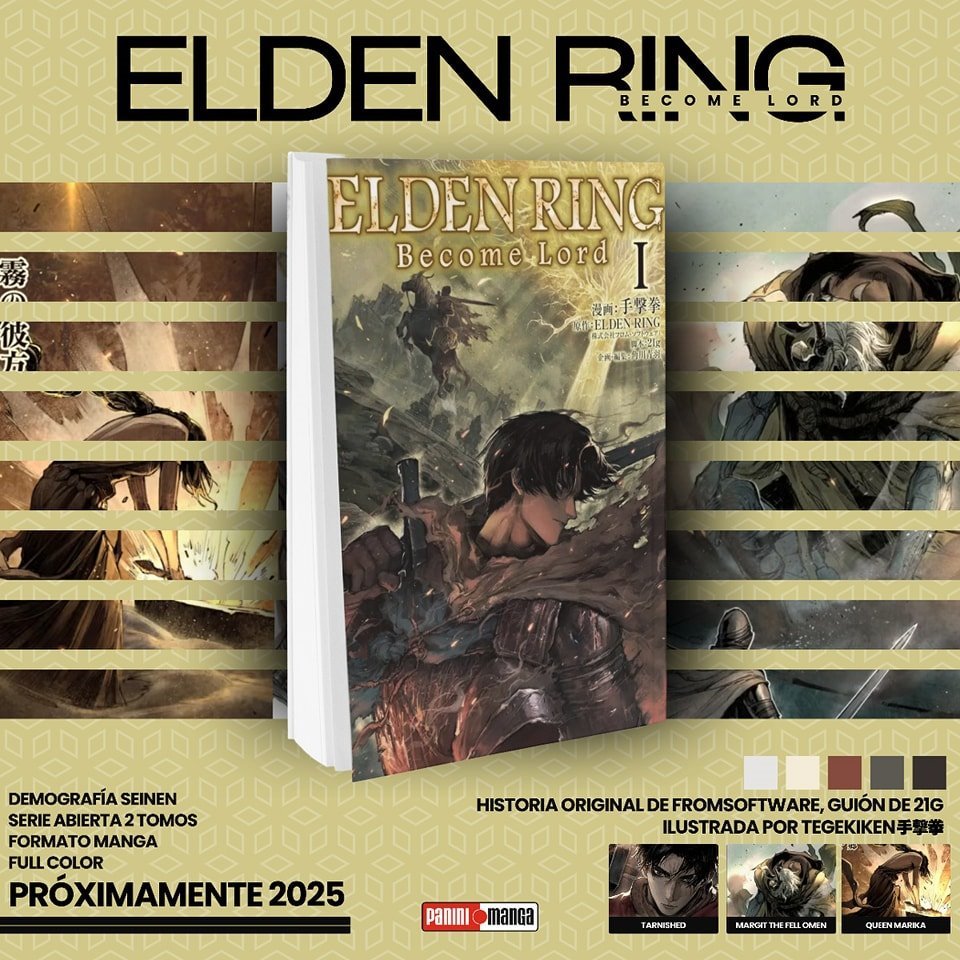 Elden Ring: Become Lord (Panini Comics México)