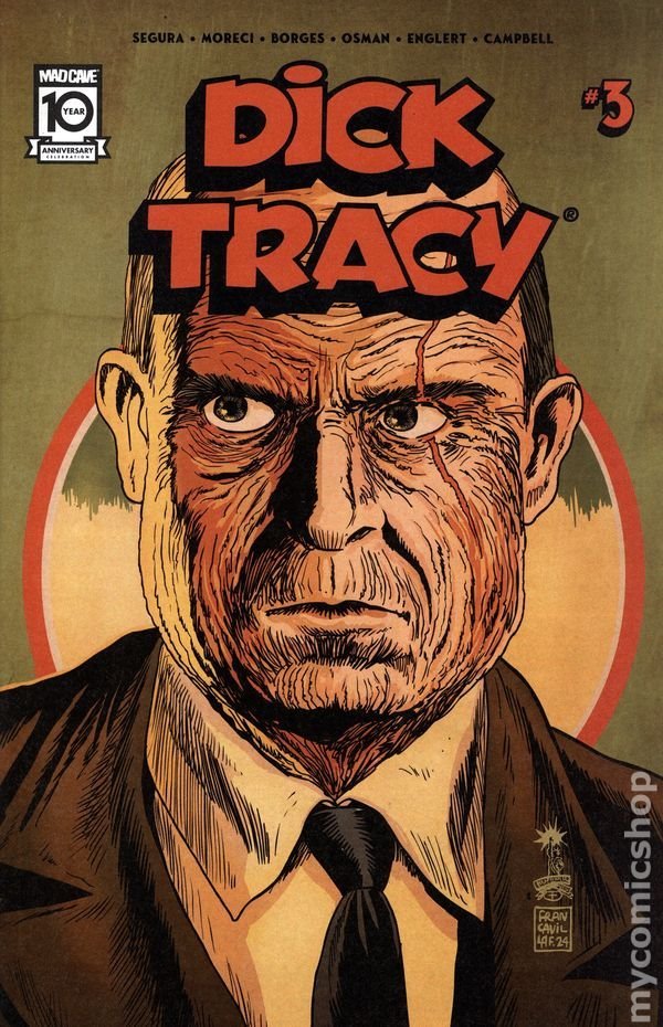 Dick Tracy (Variant Covers) #3.1 (Mad Cave Studios)